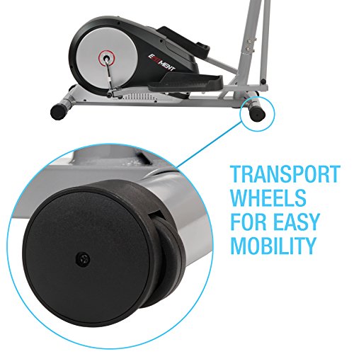 Magnetic Elliptical Machine Trainer w/LCD Monitor and Pulse Rate Grips (E006)
