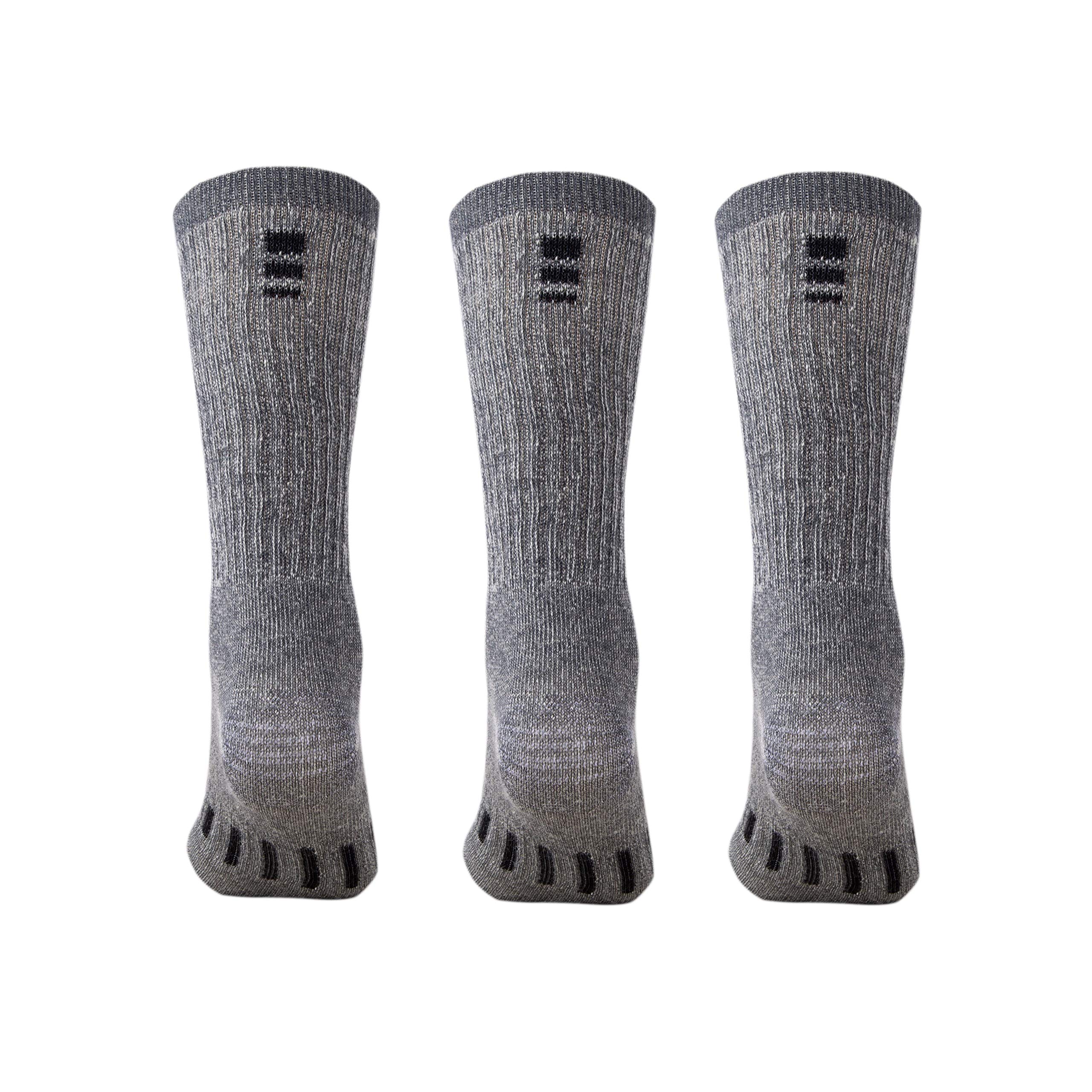 Merino Wool Hiking Socks for Men n Women - 3 Pairs