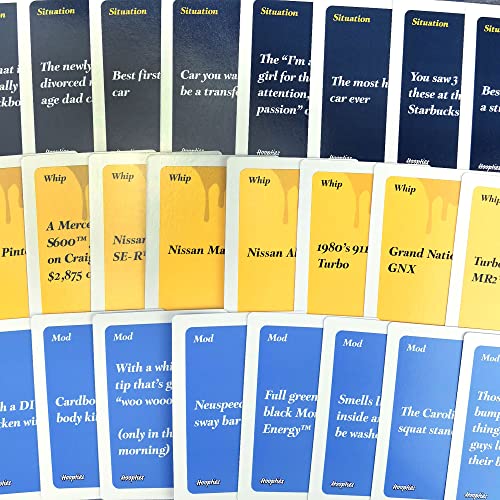Sweet Boy Products Hoopties Card Game for Car Nerds