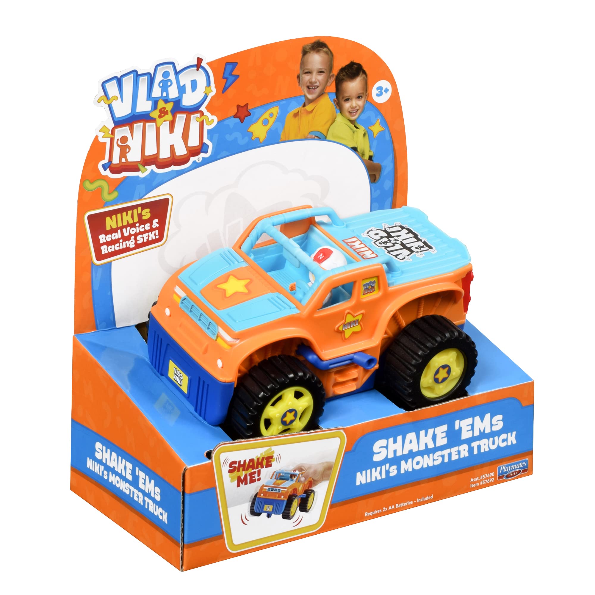 Vlad and Niki Shake 'EMS Monster Truck w/Niki