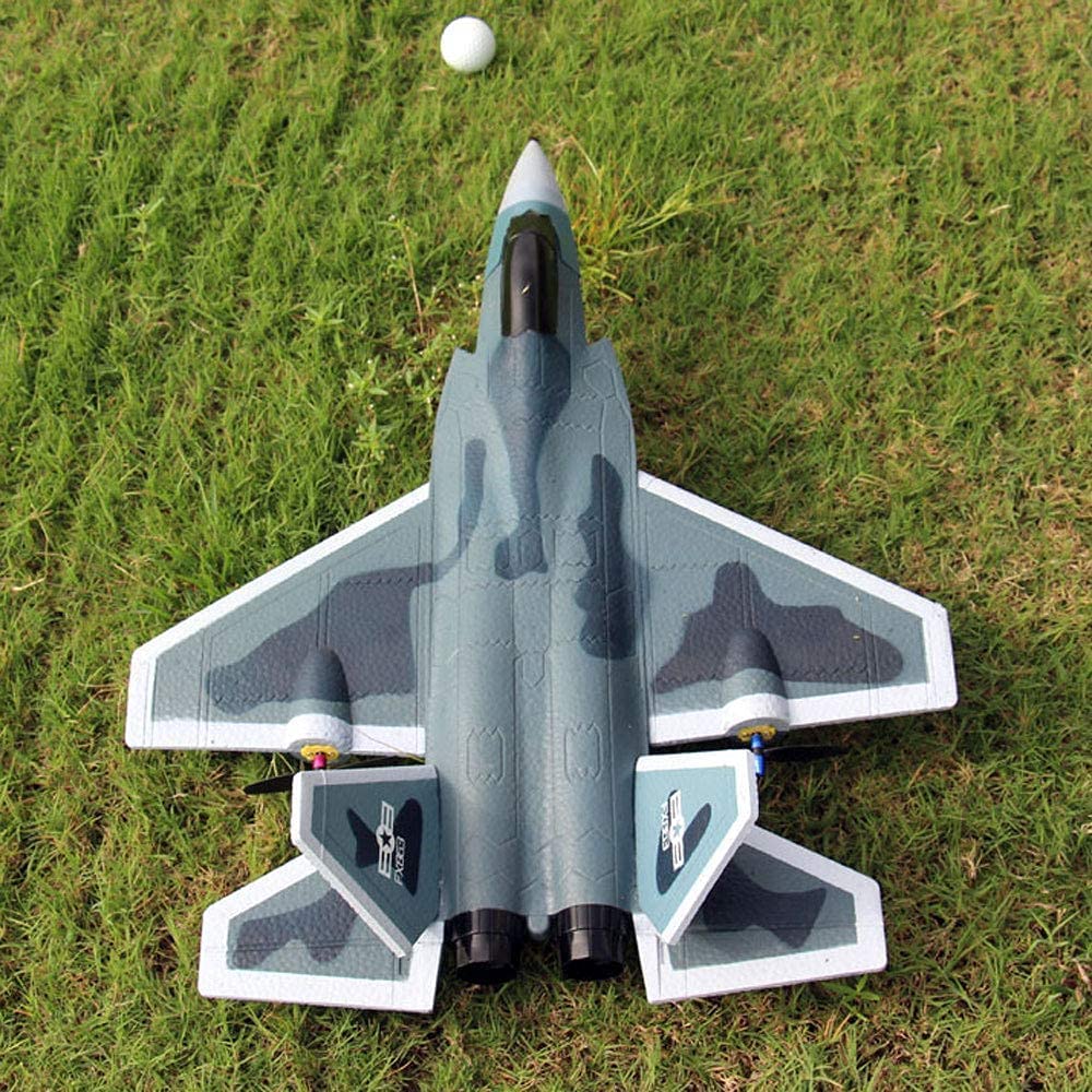 SREJNGL 65CM Large Fixed-Wing RC Airplane Model RC Aircraft 2.4Ghz Gliding Wireless Remote Control Plane Fall Resistant Foam Airplane Easy to Fly for Beginner Childrens Toy Gift
