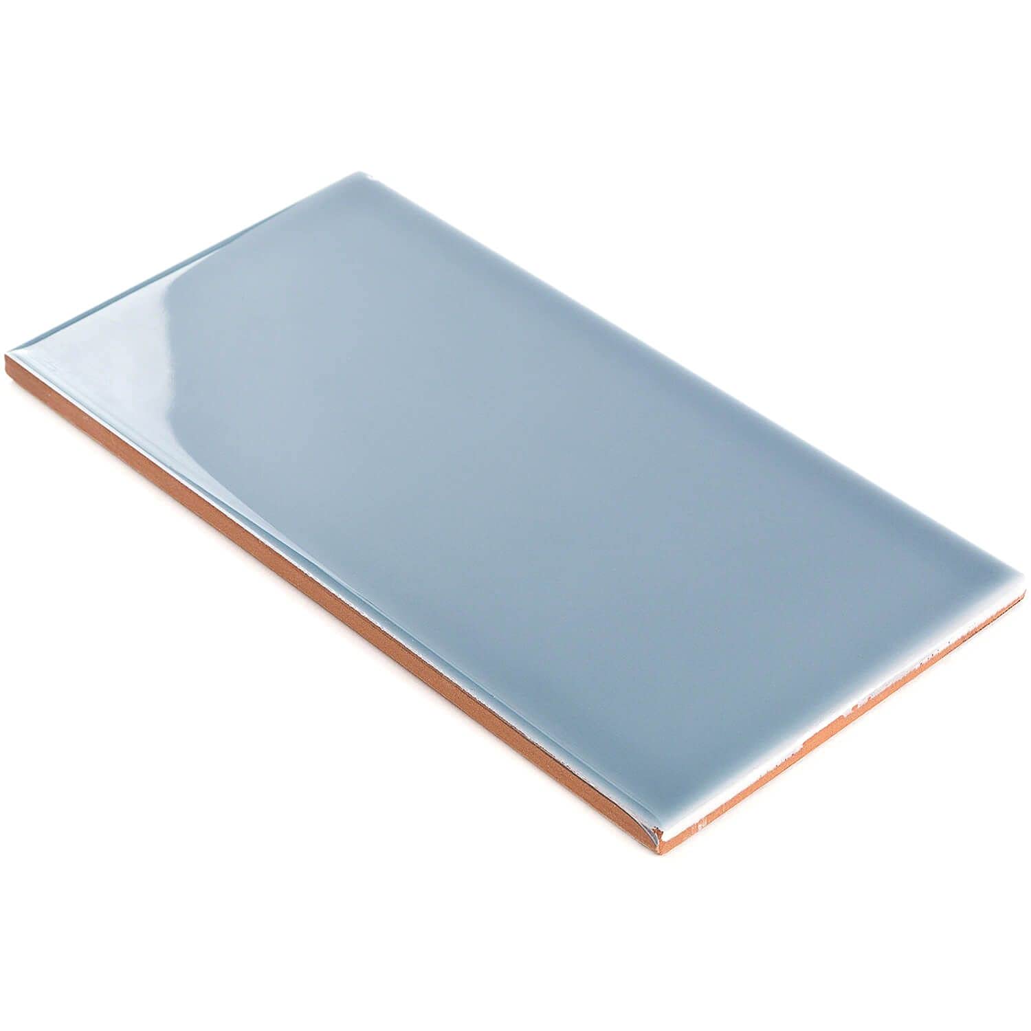 Magnitude Blue 4 in. x 8 in. Polished Ceramic Subway Wall Tile (68 Pieces 14.63 sq. ft. / Case)