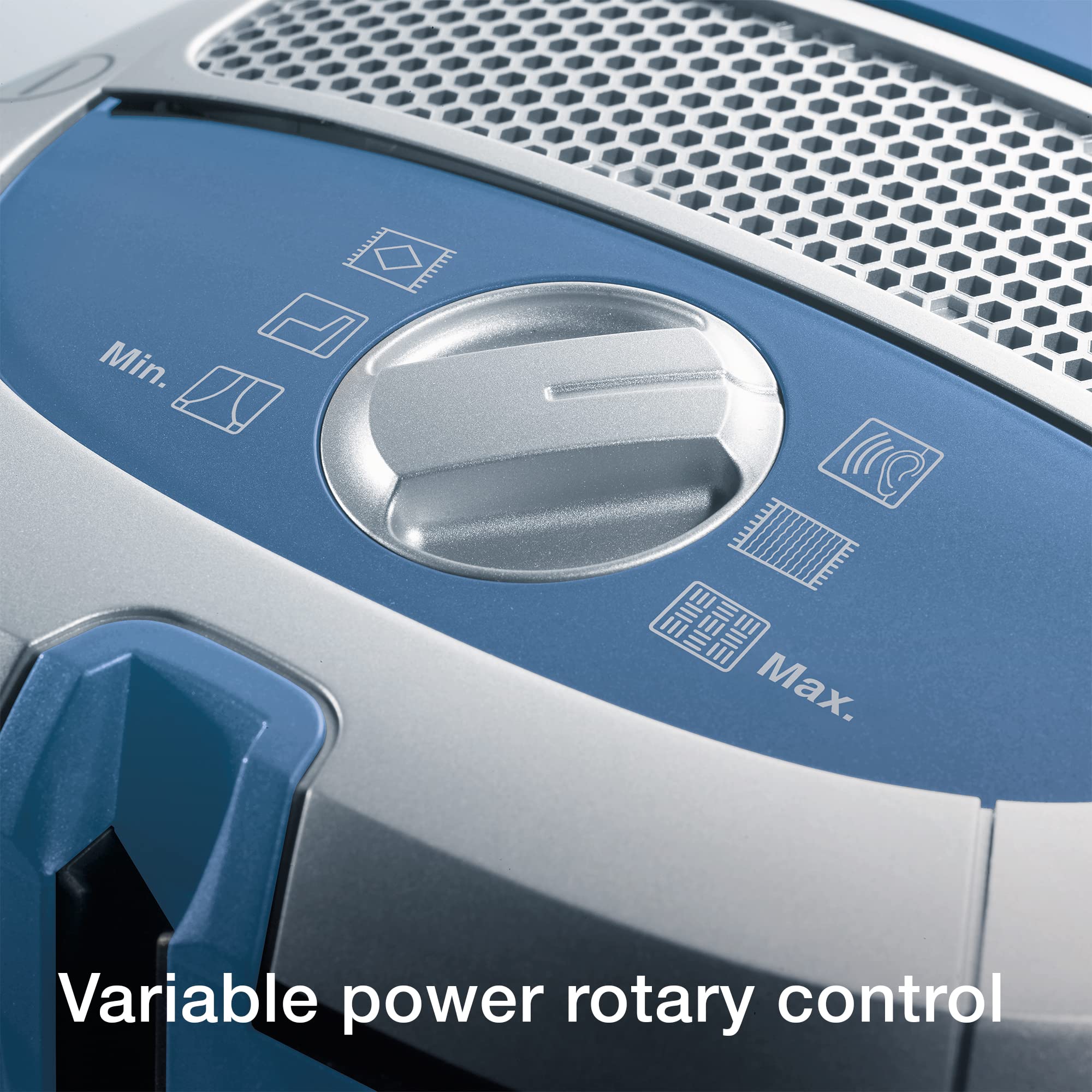 Miele Complete Hardfloor Bagged Canister Vacuum Cleaner Low-Pile Carpet, C2 Hard Floor, Tech Blue