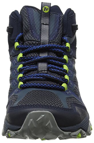 Merrell Men's High Rise Hiking Boots, Blue Navy, 44