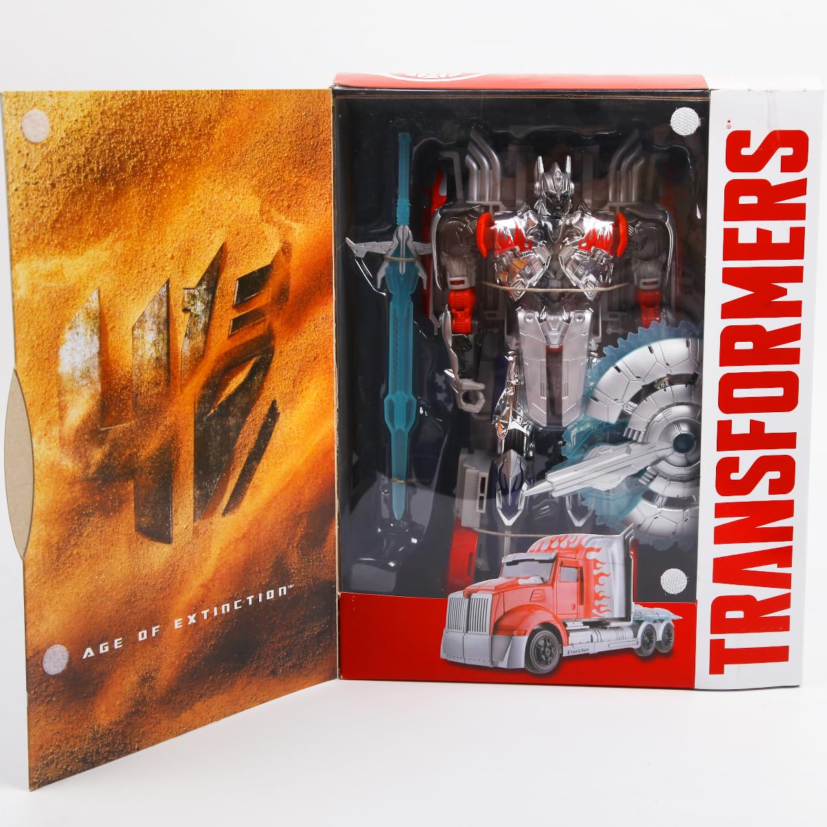 TCXDOQ Exclusive Platinum Edition Action Figure Silver Knight Optimus Prime KO Version