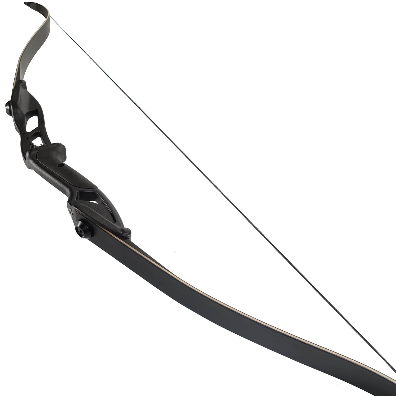 Mandarin Duck Phantom 56" Take Down Recurve Bow - Right Handed Hunting Arrow Rest, 45lb