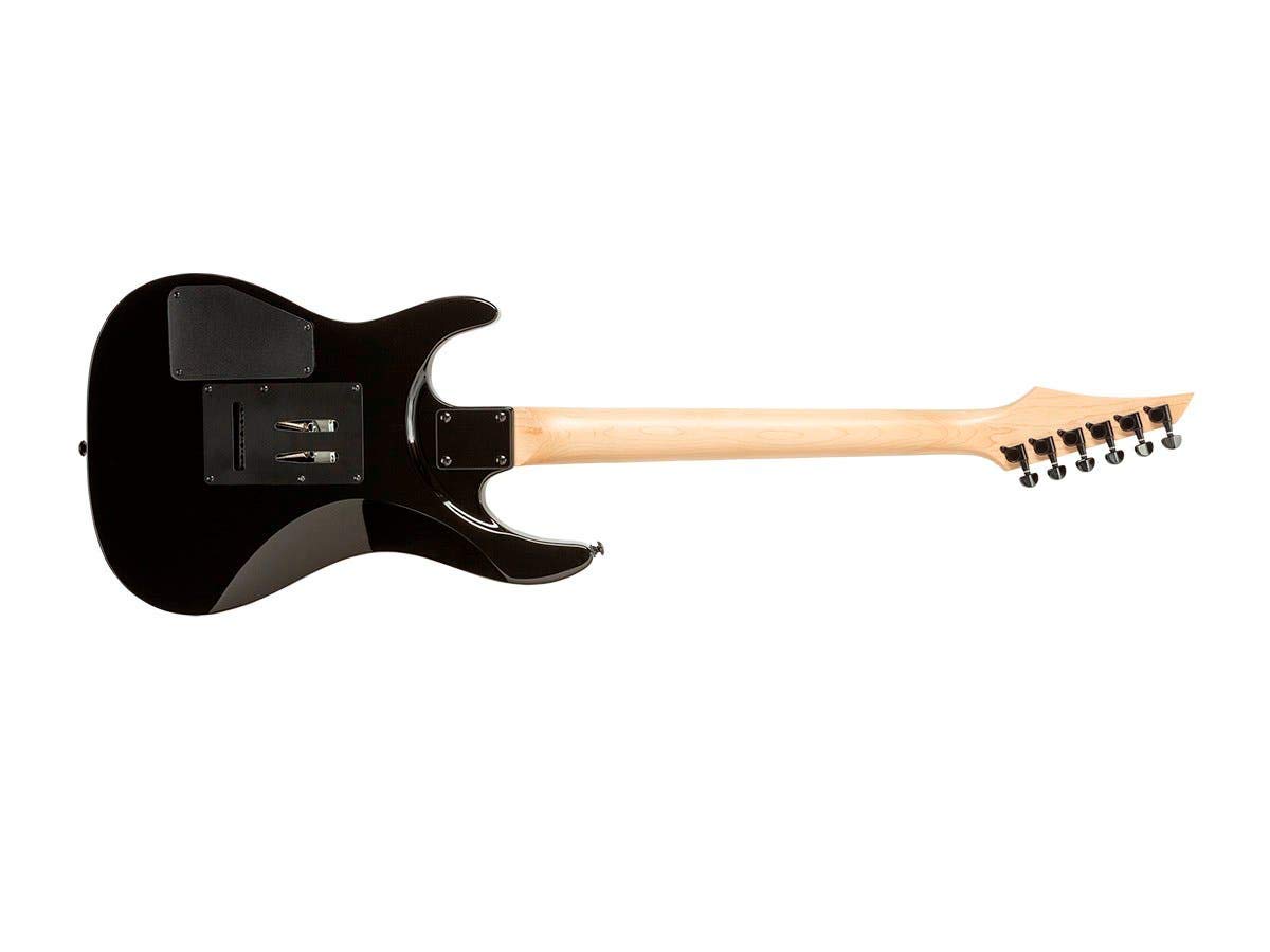 Monoprice Indio Series 6 String Solid-Body Electric Guitar, Right (610436), Purple