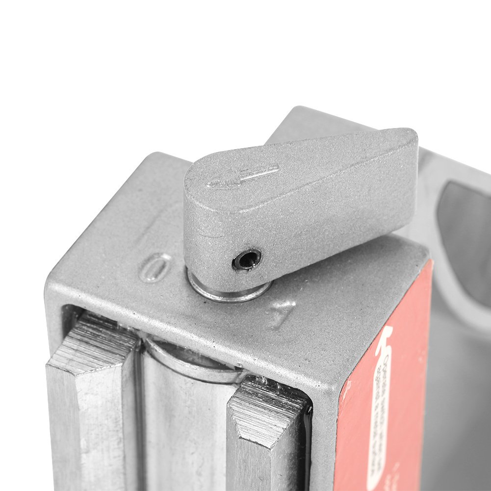 Welding Magnet Holder, Dual Switch 90 Degree Magnet Welding Fixture Strong Magnetic Welder Jig Holder