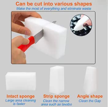 Magic Eraser - 20 Pcs Pack - Multifunctional Cleaning Sponge - Extra Thick Melamine Sponges for House, Kitchen, and Tiles - Easy to Use, Long-Lasting