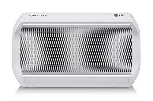 LG PK5W XBOOM Go Water-Resistant Wireless Bluetooth Party Speaker with Up to 18 Hours Playback - White