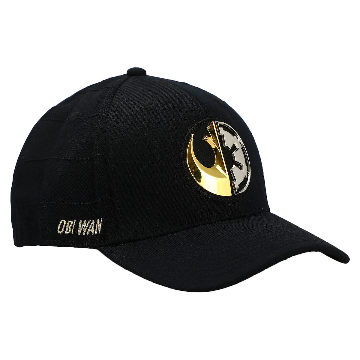 Star Wars Jedi Empire Mixed Logo Black Elite Flex Snapback Hat