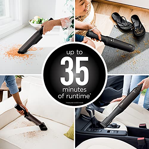Shark WV403BR Cordless Hand Vacuum WANDVAC PRO, Ultra-Lightweight & Portable with Powerful Suction & Tools for Pets, Made for Car & Home, Dark Chocolate Brown