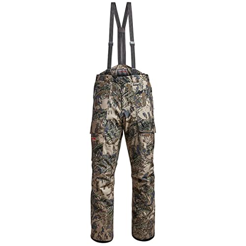 SITKA Gear Men's Blizzard Aerolite Waterproof Hunting Bib Pant, Optifade Open Country, Large
