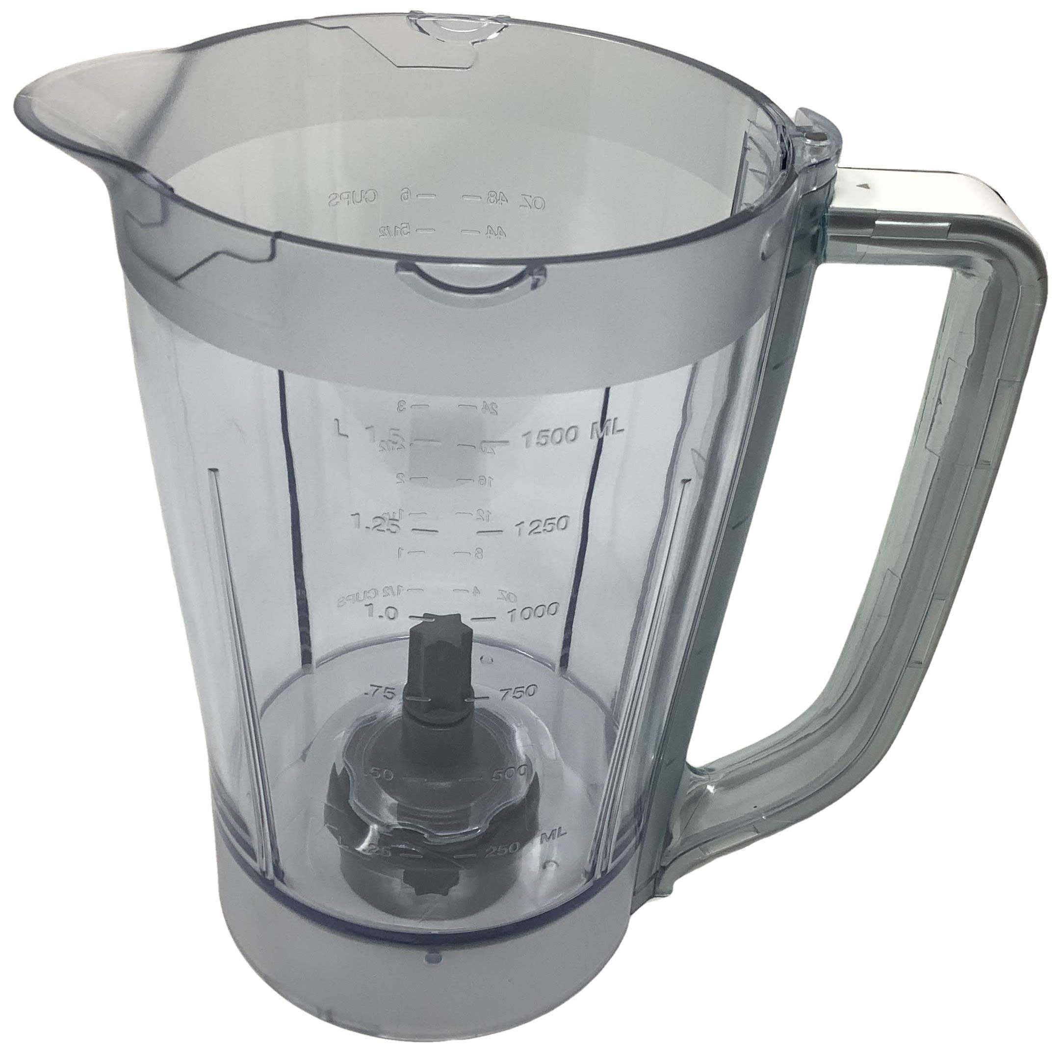 Ninja 48oz Pitcher Bowl for BL206 BL207 BL250 700w Extreme Kitchen System Pulse Blender, White