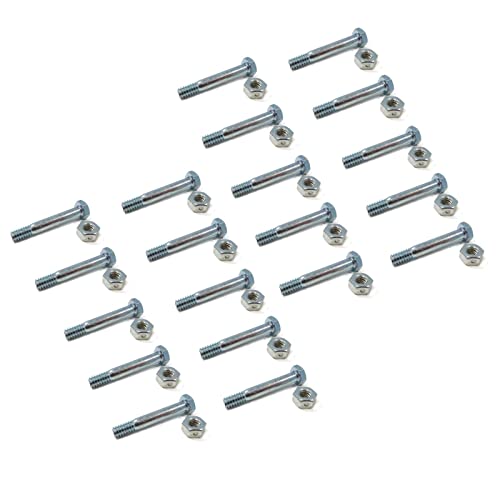 The ROP Shop | Pack of 20 - Shear Pin Bolt & Nut for Ariens Snowblower ST524, ST5524E, ST624
