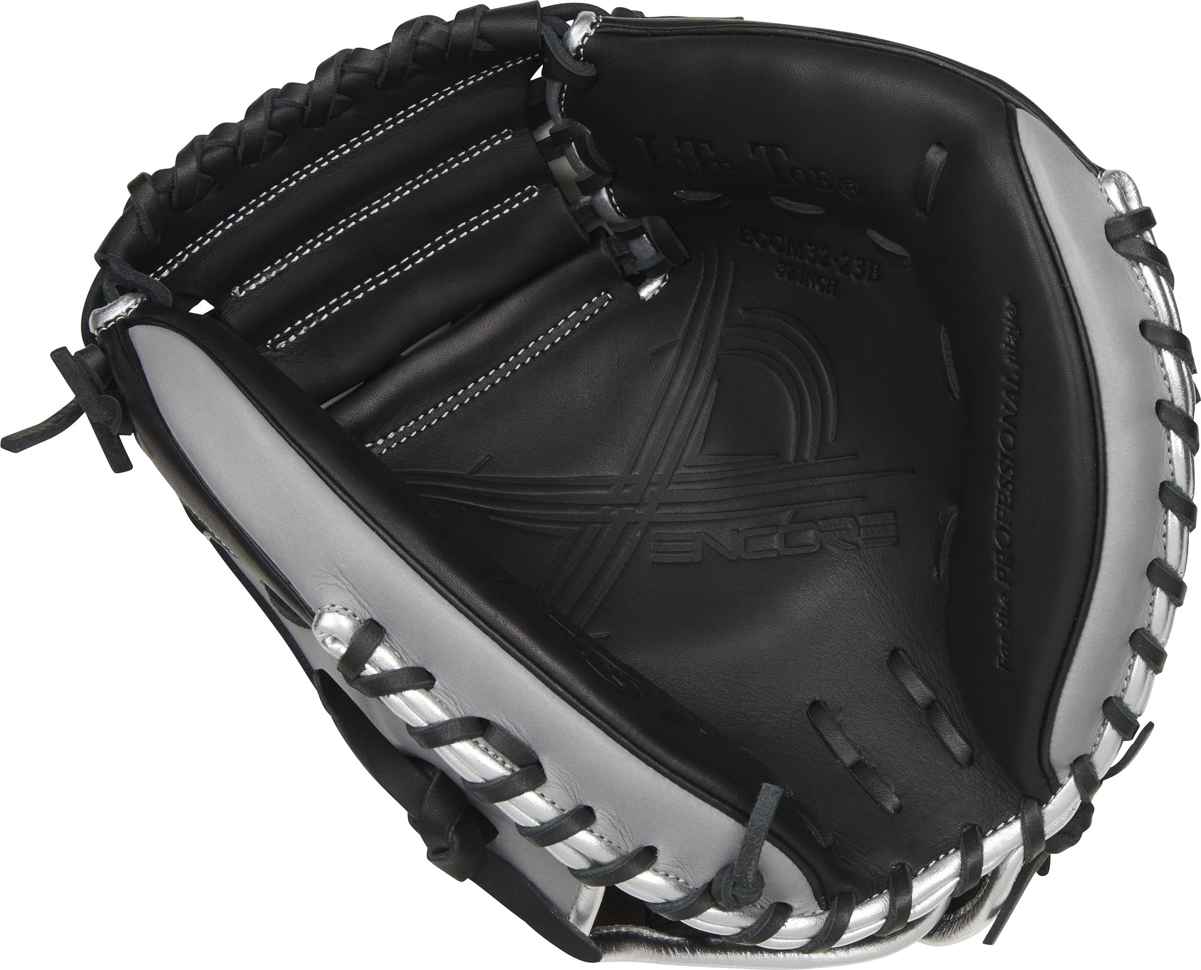 Rawlings | ENCORE Baseball Catcher's Mitt | Right Hand Trhoiw | 32" - One-Piece Closed Web