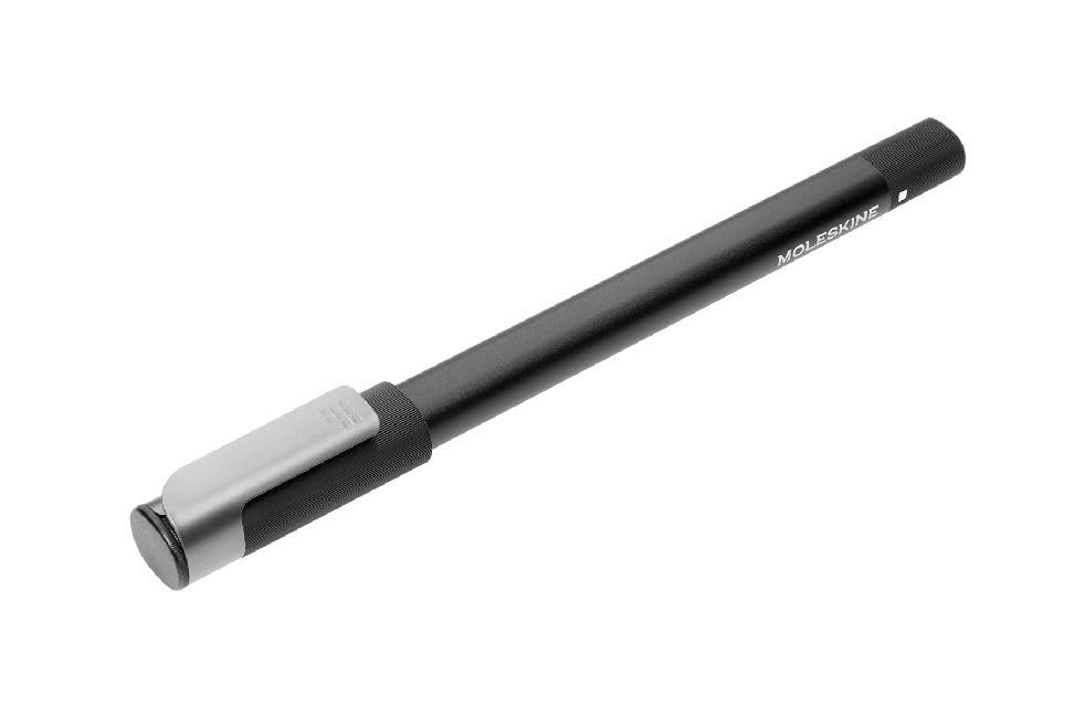 Moleskine Pen+ Ellipse Smart Pen - Designed for Use with Moleskine Notes App for Digitally Storing Notes (Only Compatible with Moleskine Smart Notebooks, Sold Separately), Black, One Size (718889)