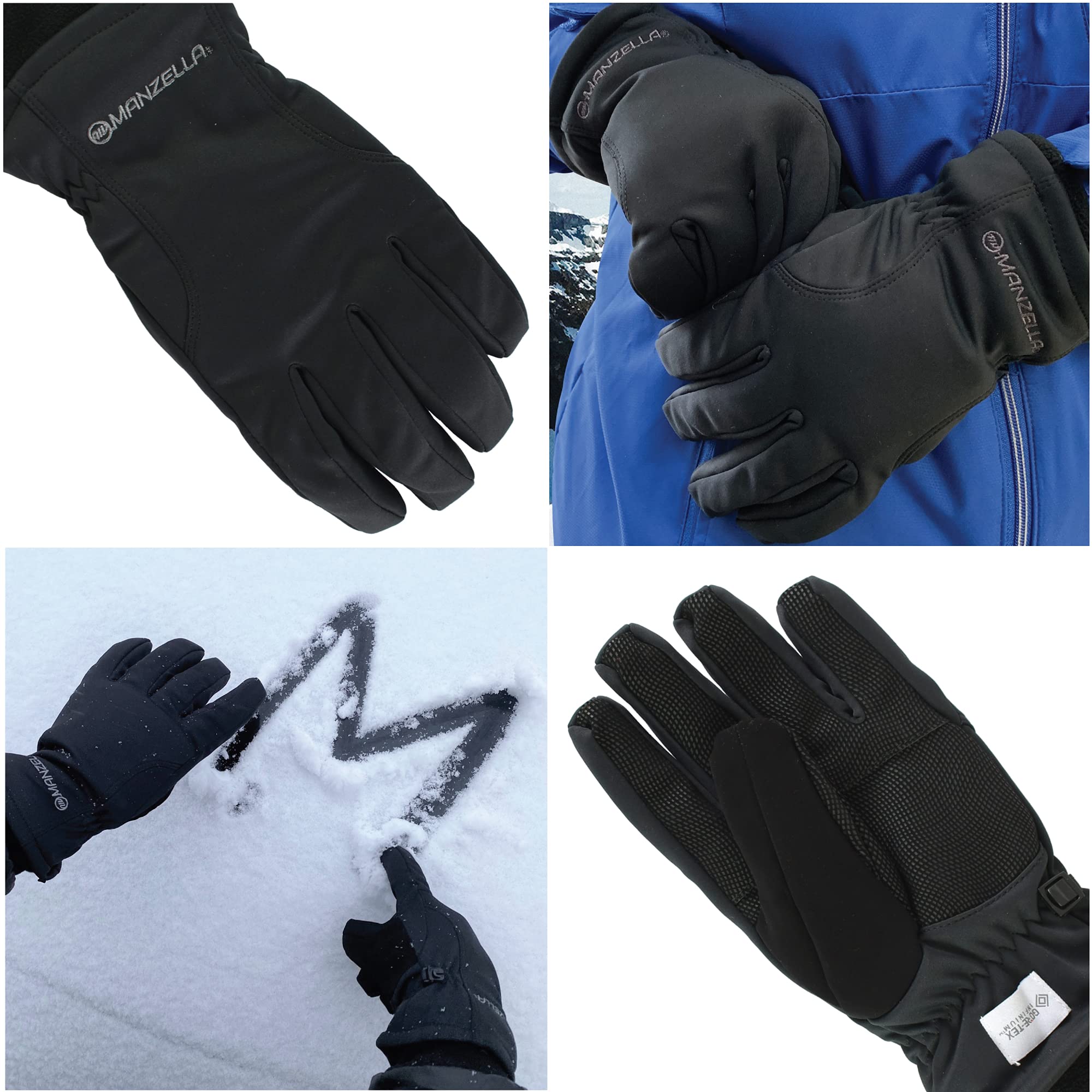 Manzella Women's Gore-Tex Infinium Adventure 100 Ski Glove