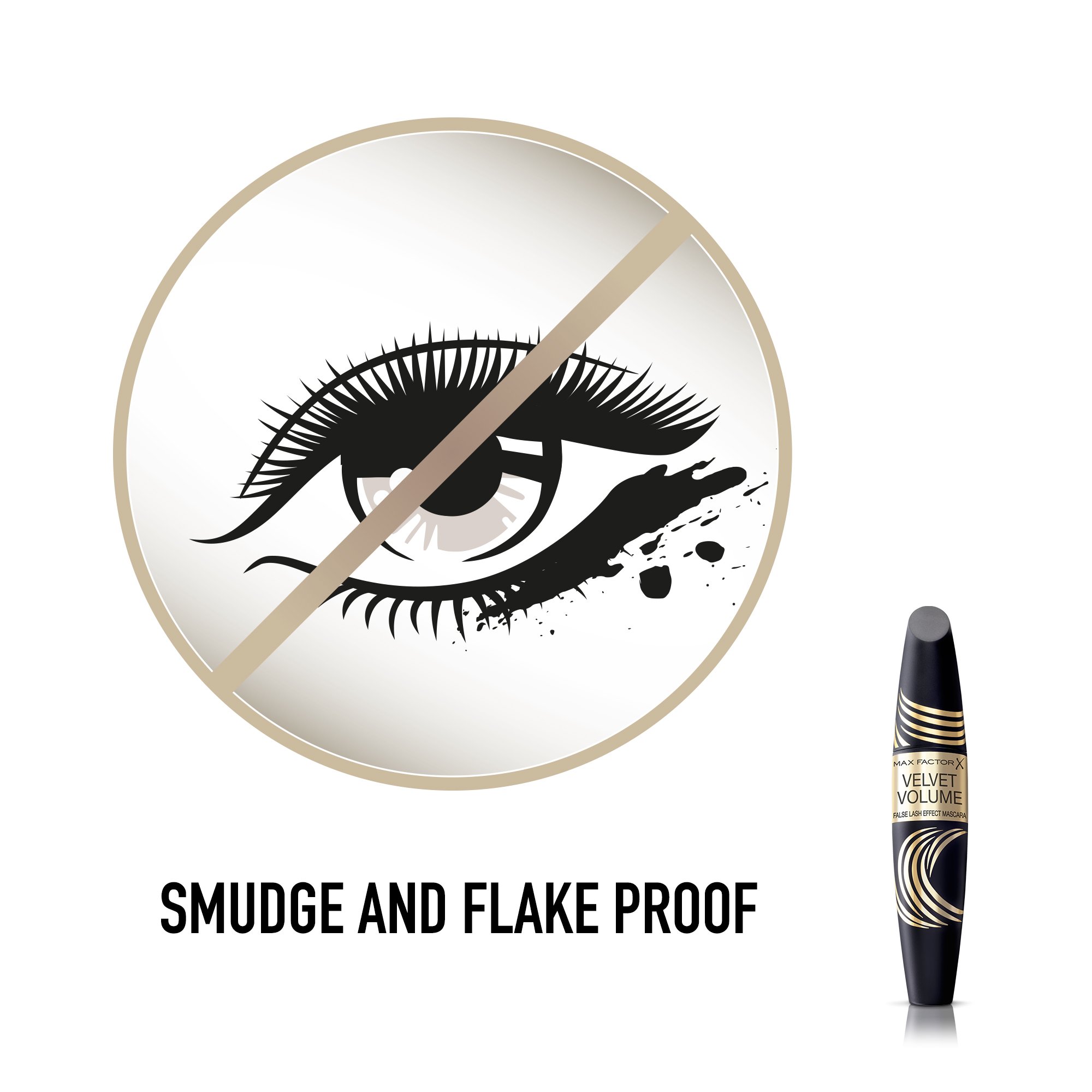 Max Factor Velvet Volume False Effect Mascara, Black