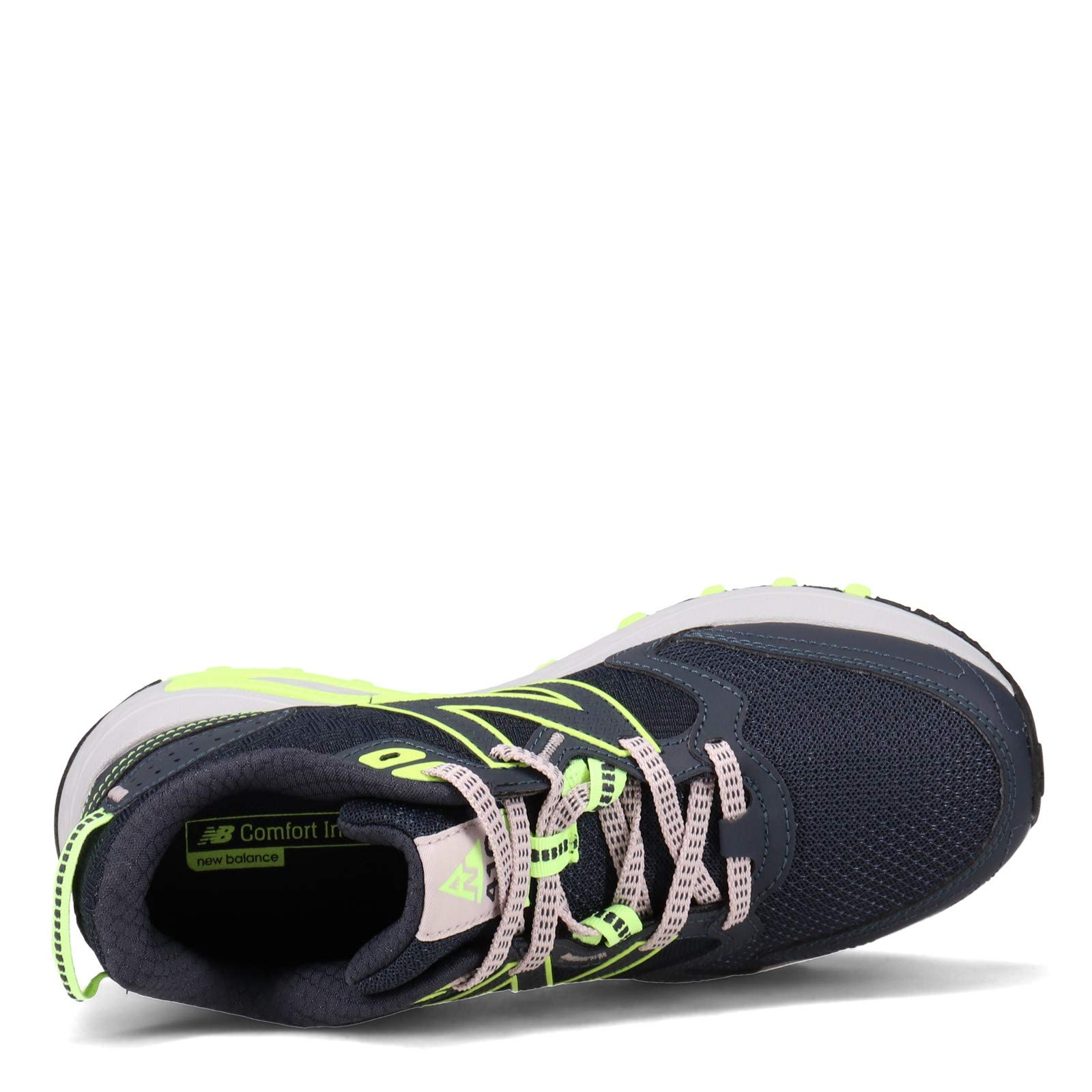 New Balance Women's 410 V7 Trail Running Shoe, Outer Space/Logwood/Black, 9