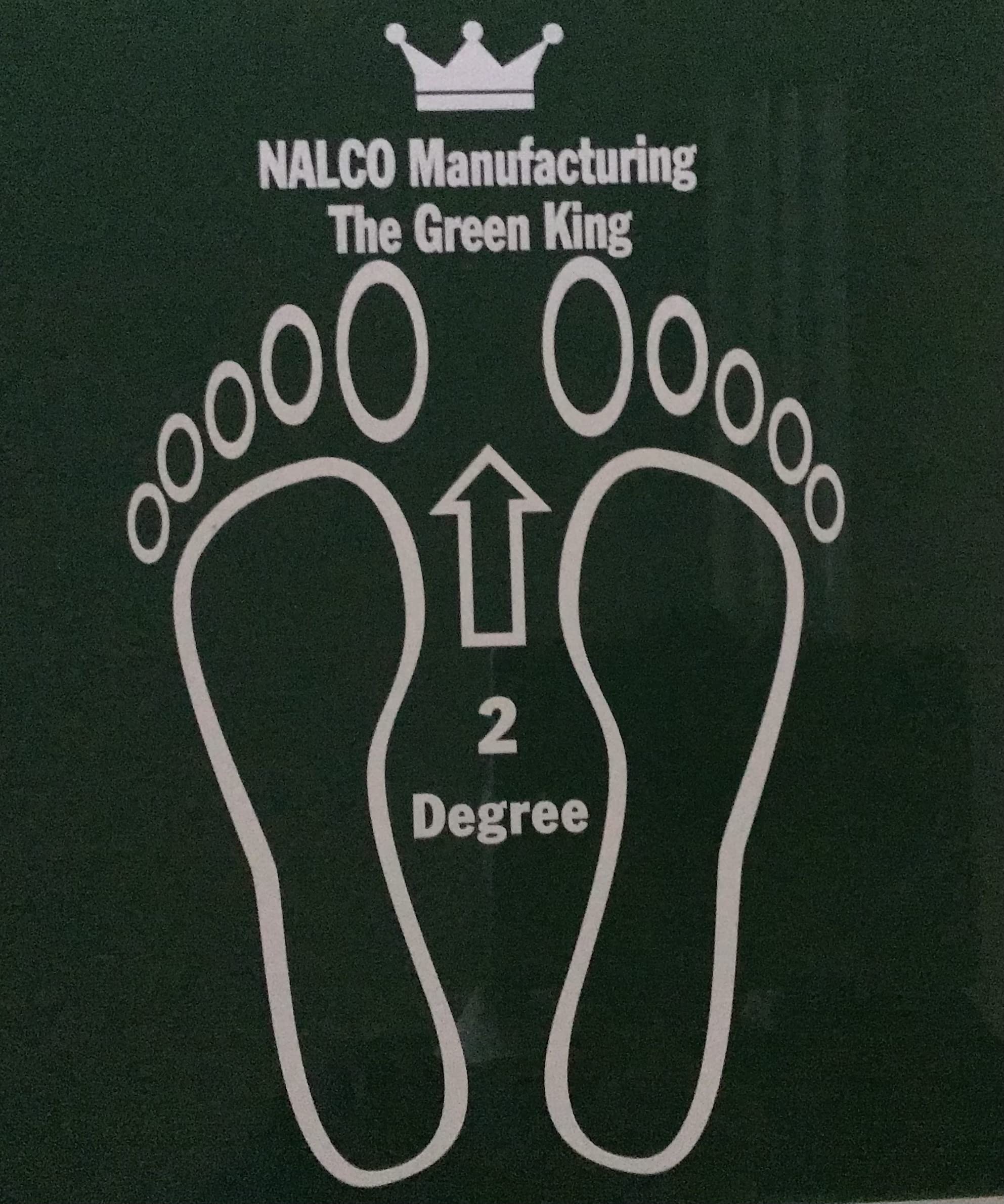 NALCO The Green King - Read Golf Greens by Using Your Feet