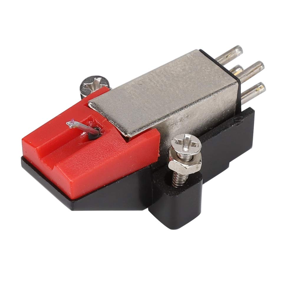 Oumij Record Player Turntable Cartridge Universal Replacement,Phonograph Turntable Dual Moving Magnet Stereo Record Player Stylus Needle