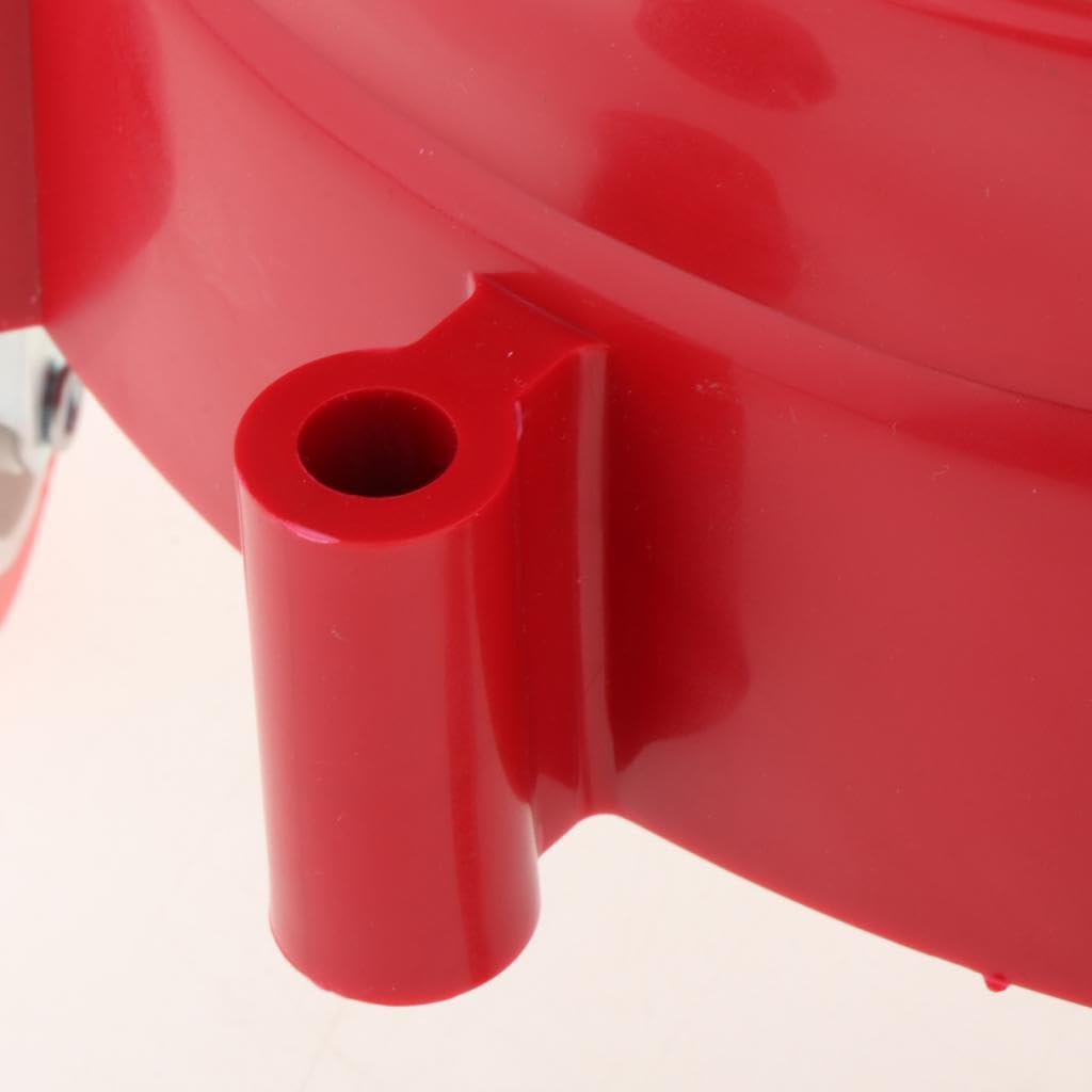 MagiDeal Car Wash Bucket Dolly Rolling Bucket Dolly Heavy Duty Wear Resistance Round Automotive Accessory for Painting Assistance