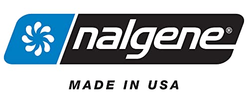 Nalgene Sustain Tritan BPA-Free On The Fly Water Bottle Made with Material Derived from 50% Plastic Waste, 24 OZ, Charcoal with Lime, 24oz