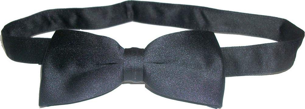 Mens Formal Black Bow-Tie for a Tuxedo