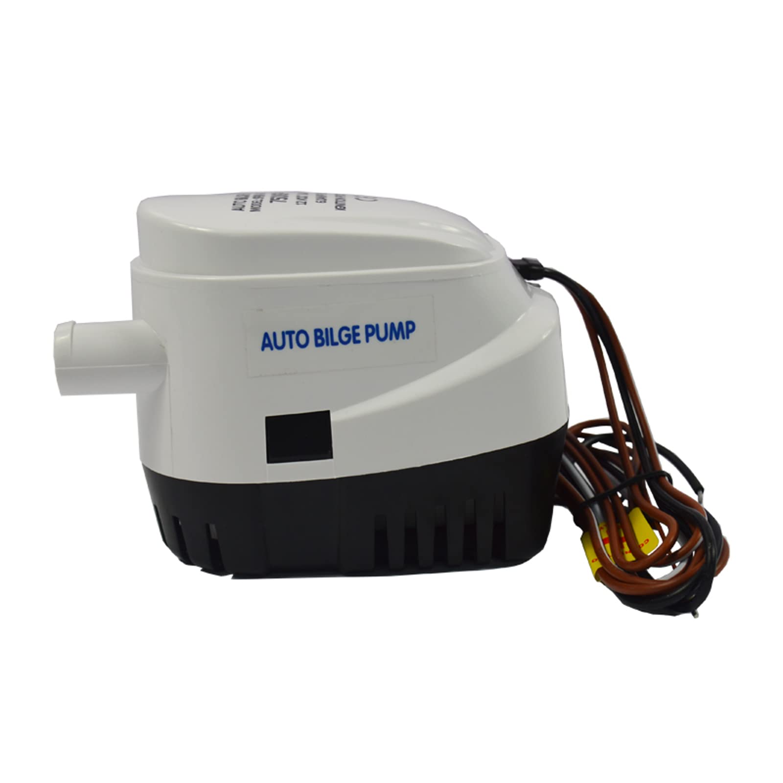 TECHTONGDA Automatic Submersible Boat Bilge Water Pump 12v 750gph Auto Bilge Pumps with Float Switch and 3/4 inch Hose Outlet for Boat Caravan RV