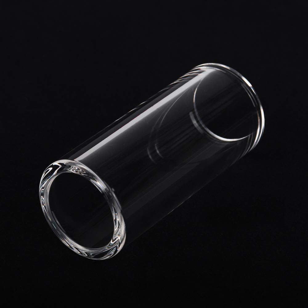 Mr.Power Guitar Slide Glass Finger Slider for Electric and Acoustic with Box (1 Pcs)