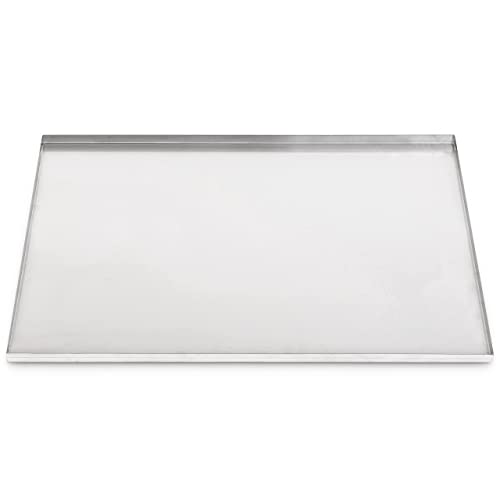 Metal Replacement Tray for Dog Crate - Stainless Steel - 41 x 26 x 1 - Chew Proof And Crack Proof Pet Kennel Tray - Replacement Pan for Midwest Central Metal Crates - by Pinnacle Woodcraft