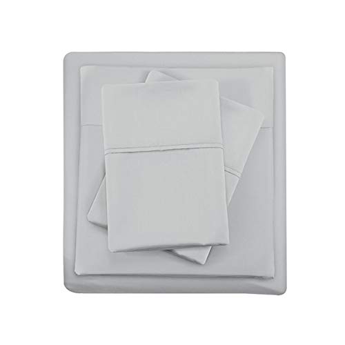 Madison Park 1500 Thread Count Cotton Blend Sheet Set Grey Cal King