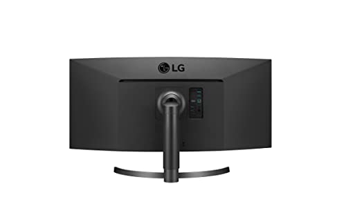 LG 34WL85C-B UltraWide 34” 21:9 Curved WQHD (3440 x 1440) IPS Display, sRGB 99% Color Gamut, HDR 10, Height / Tilt Adjustable Stand – Black