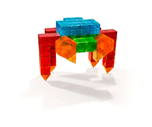 MAGNA-QUBIX 85-PIECE Magnetic Construction Set, The ORIGINAL Magnetic Building Brand