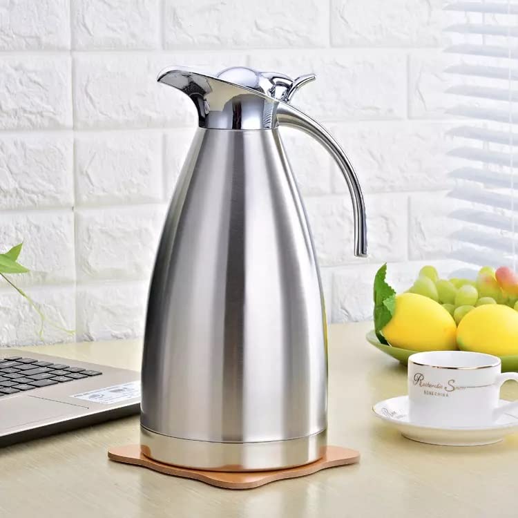 Thermos Set Stainless Steel Vacuum Flask 68oz = 2Liter 2022 New Model Double Walled Vacuum Insulated Thermos 304 Stainless steel Thermal Flask