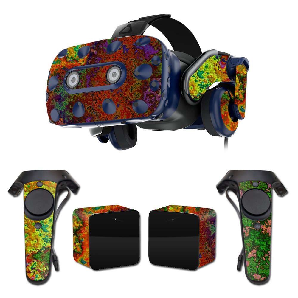 MightySkins Skin Compatible with HTC VIVE Pro VR Headset - Rust | Protective, Durable, and Unique Vinyl Decal wrap cover | Easy to Apply, Remove, and Change Styles | Made in The USA