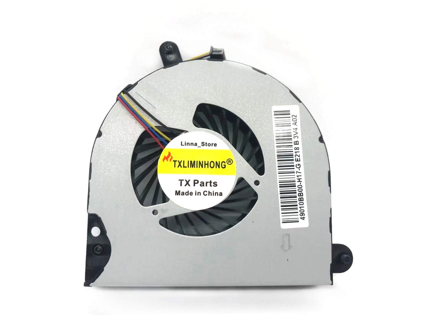 New Compatible for HP Elitebook 8560p 8560w 8570p HP Probook 6570B Series CPU Cooling Fan 686311-001 MF60120V1-C470-S9A 4PIN 4LINE