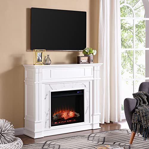 SEI Furniture 23β Touch Screen Electric Firebox w/Remote Control, Black