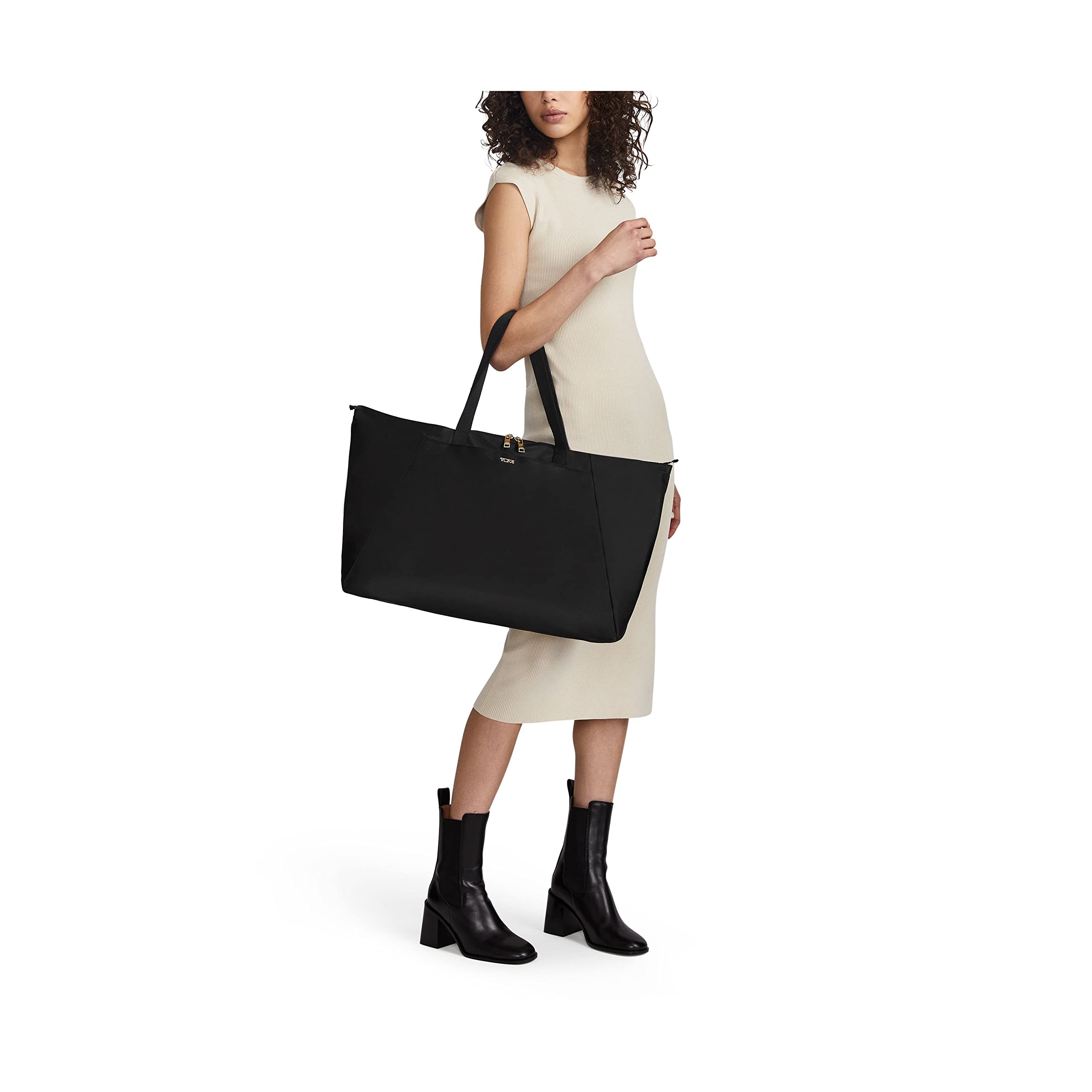 TUMI - Just In Case Tote - Packable Travel Bag - Foldable Travel Tote Bag- Water-Resistant Tote - 14.0" X 23.0" X 9.0" - Desert Red
