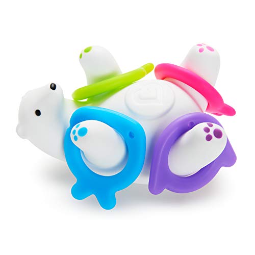 Munchkin® Arctic™ Toss & Stack™ Interactive Toddler Bath Toy and Game, Polar Bear