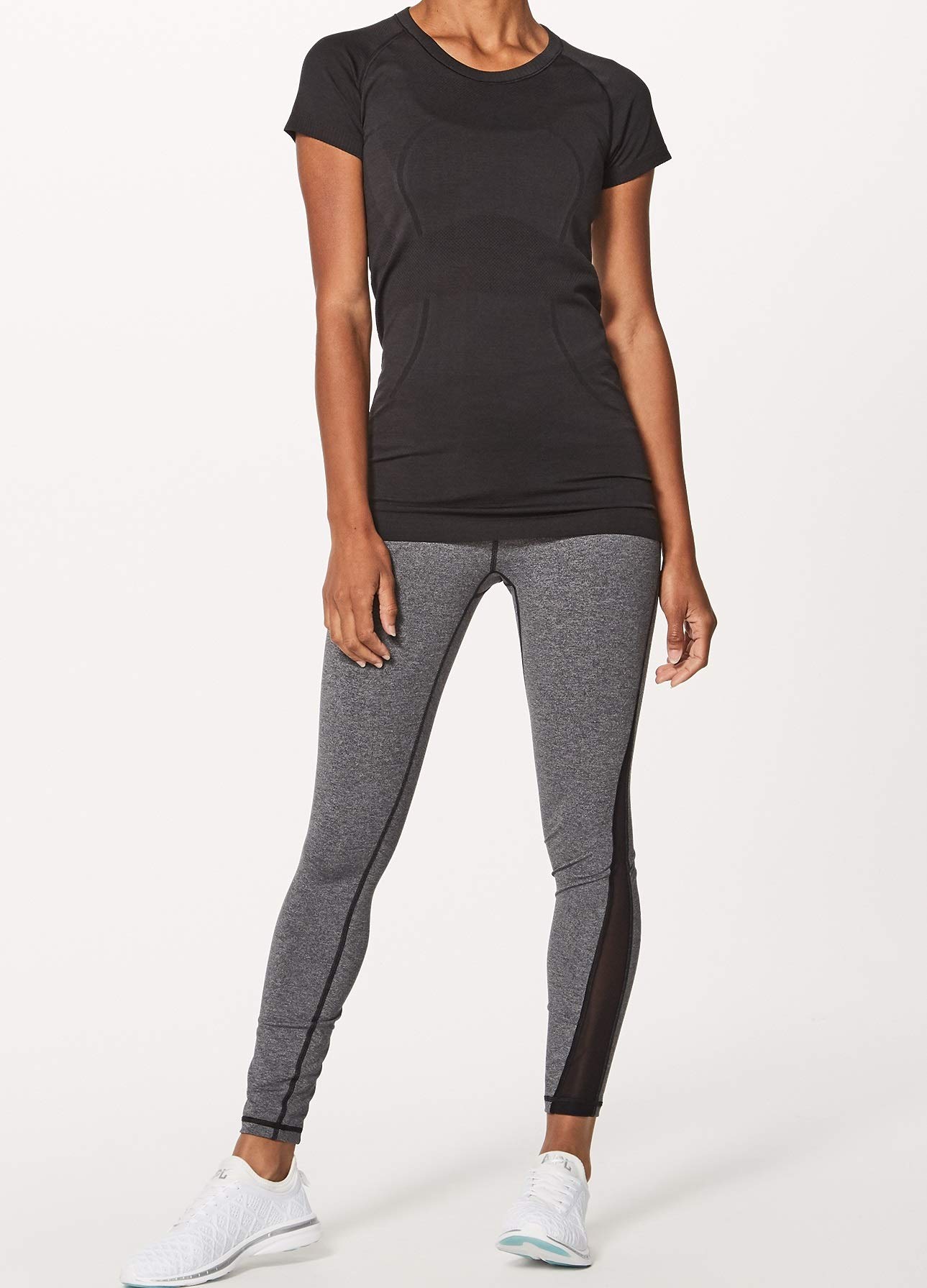 lululemon Swiftly Tech Short Sleeve Crew (Black, 8)