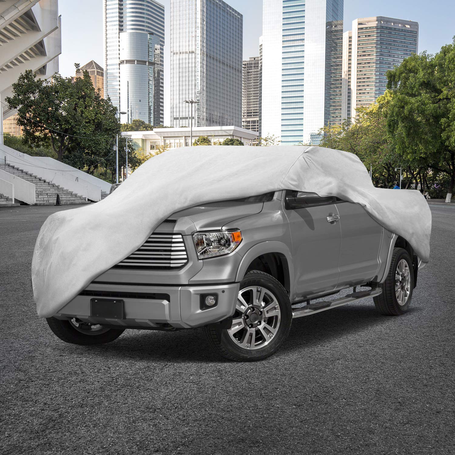 Motor Trend T-800 Truck Cover for 2013-2018 GMC Sierra Custom Fit All Weather Waterproof Pickup Protection