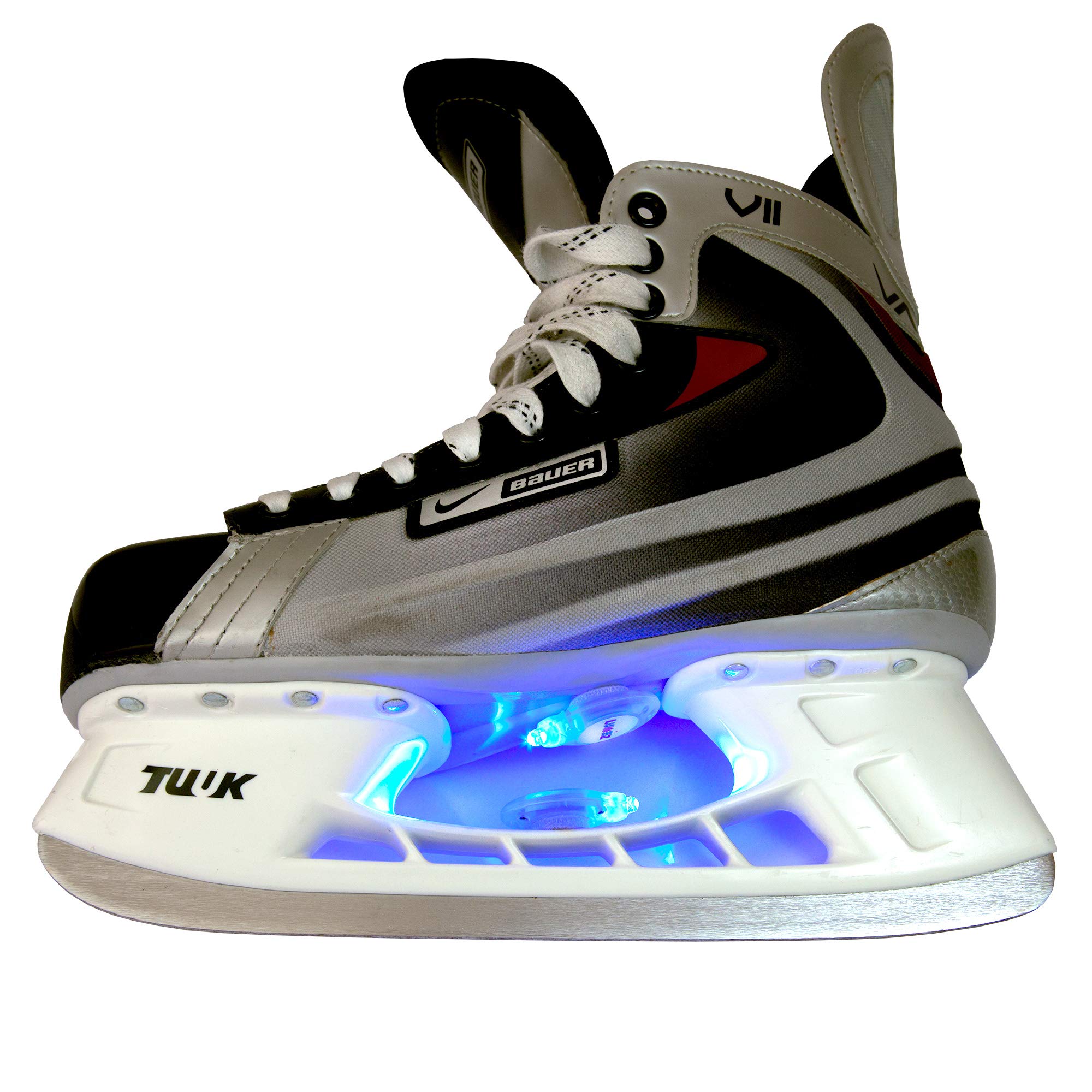 Lumeez LED Lights for Roller Skates, Ice Skates, Skateboards, Scooters, in-Line Skates & Roller Boots with Replaceable Batteries Made (Multi/Flashing)