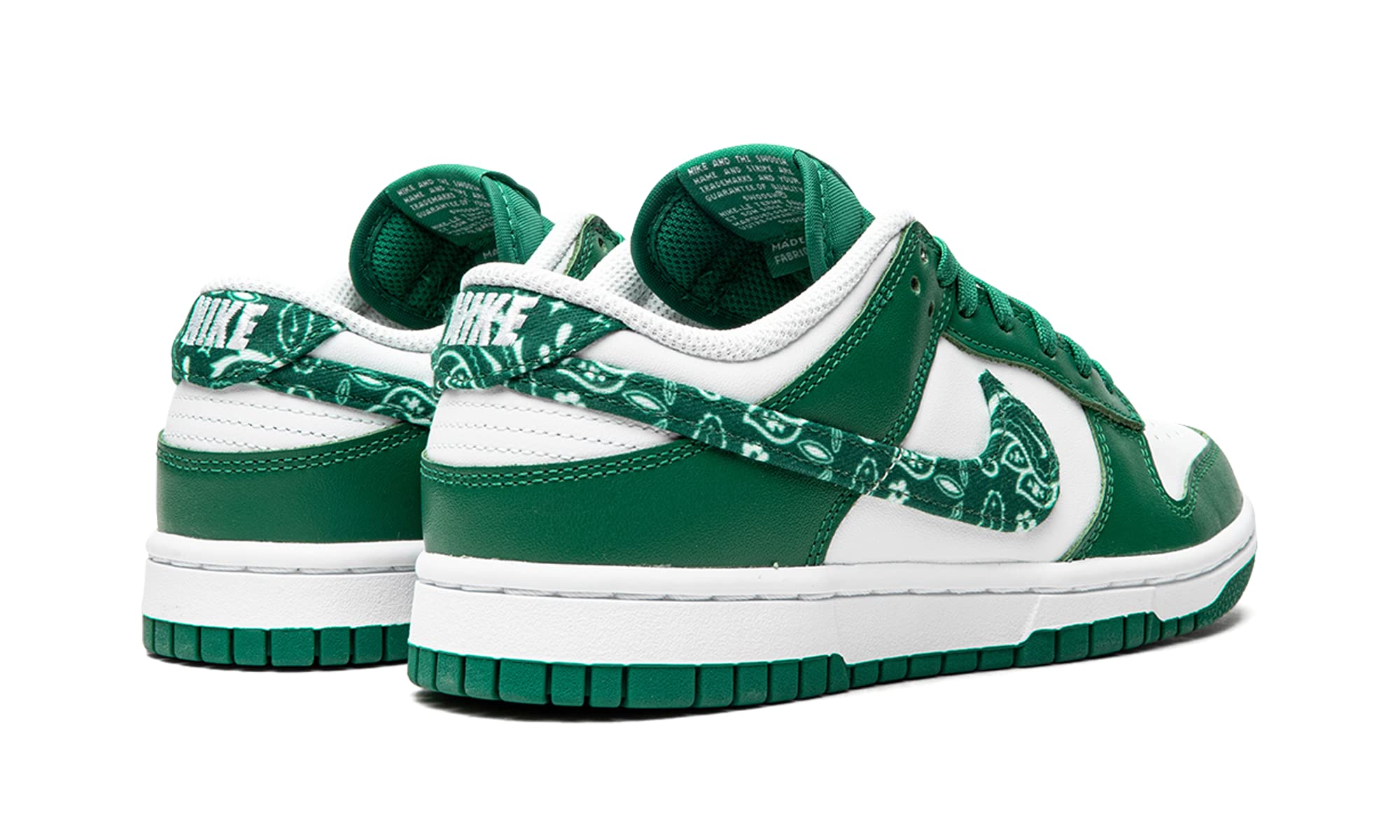 Nike Womens WMNS Dunk Low Essential DH4401 102 Paisley Pack Green - Size 6.5W