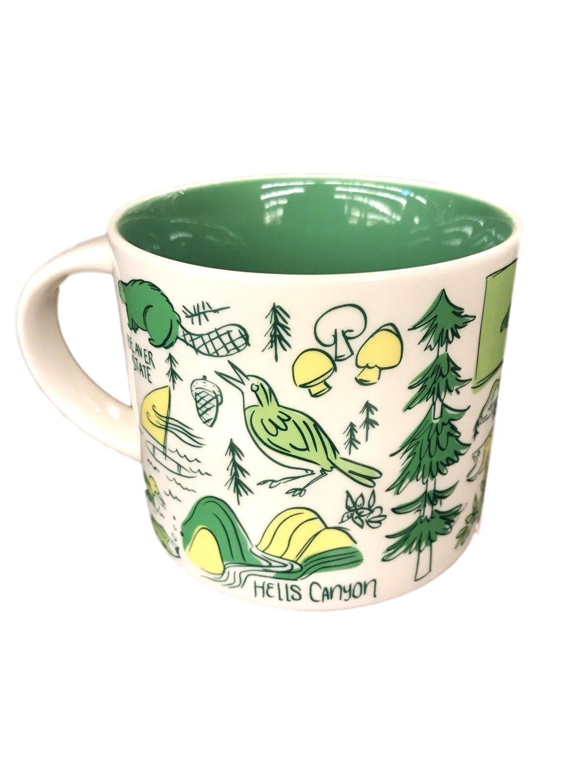 Starbucks Been There Across the Globe Series Mug 14 oz OREGON