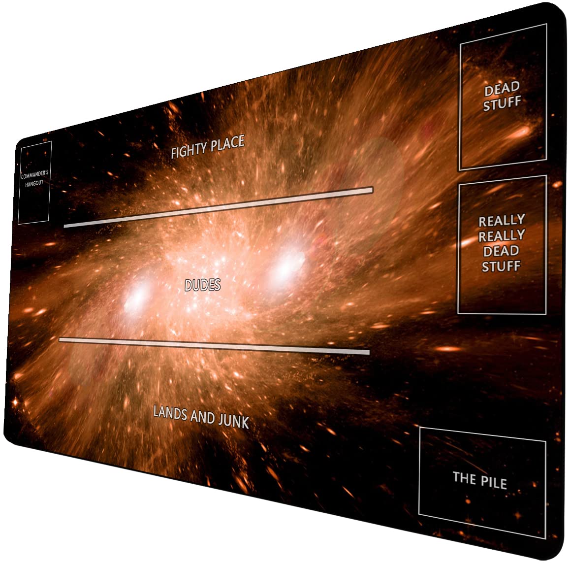 Starry Sky MTG Playmat Board Game Gamemat for TCG Trading Card Game Play mats 60cmx35cm Mousepad Collection Starlight 235 with Line Zones