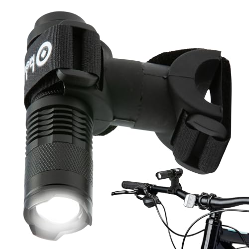 Life Mounts - LED Mounted Bike Light - Stay Safe and Light Your Way - Universal Mount Works with Most Bicycles - Water Resistant and Shockproof - Battery Powered (Battery not Included)