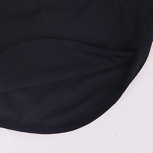 Muscle Alive Mens Extreme Mesh Shorts with Large Split Sides Color Black Size M