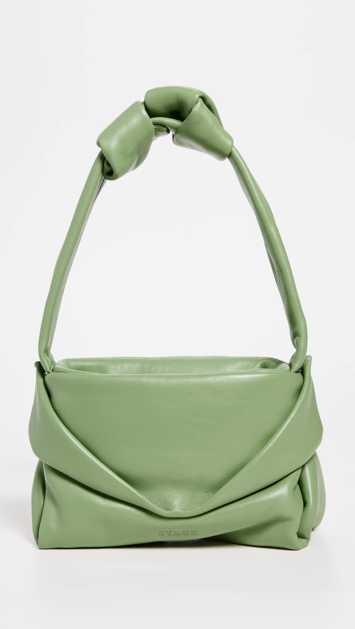 STAUD Women's Kiss Bag, Moss, Green, One Size